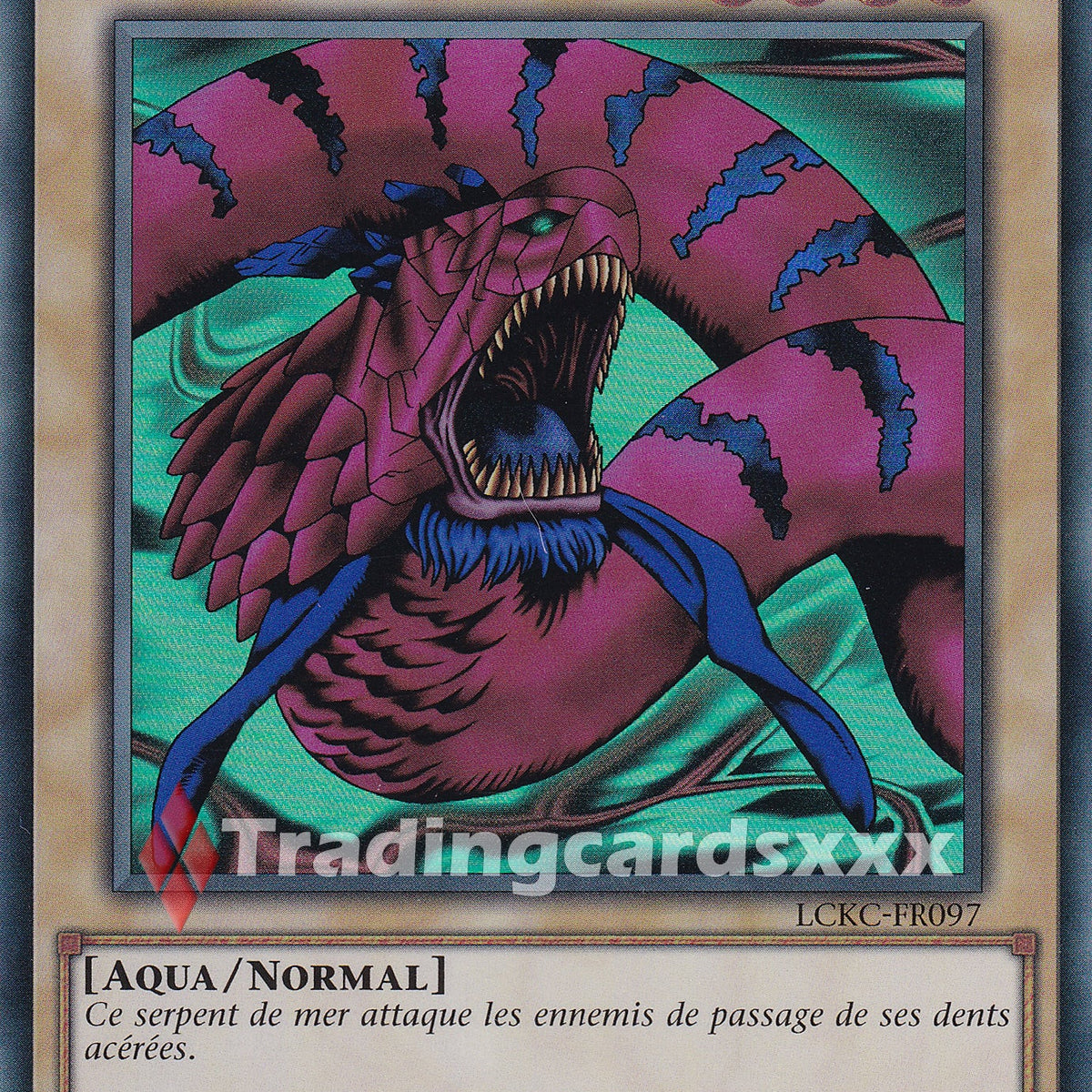 Yu-Gi-Oh! Serpent Rouge Géant de Mer : UR LCKC-FR097 – Tradingcardsxxx