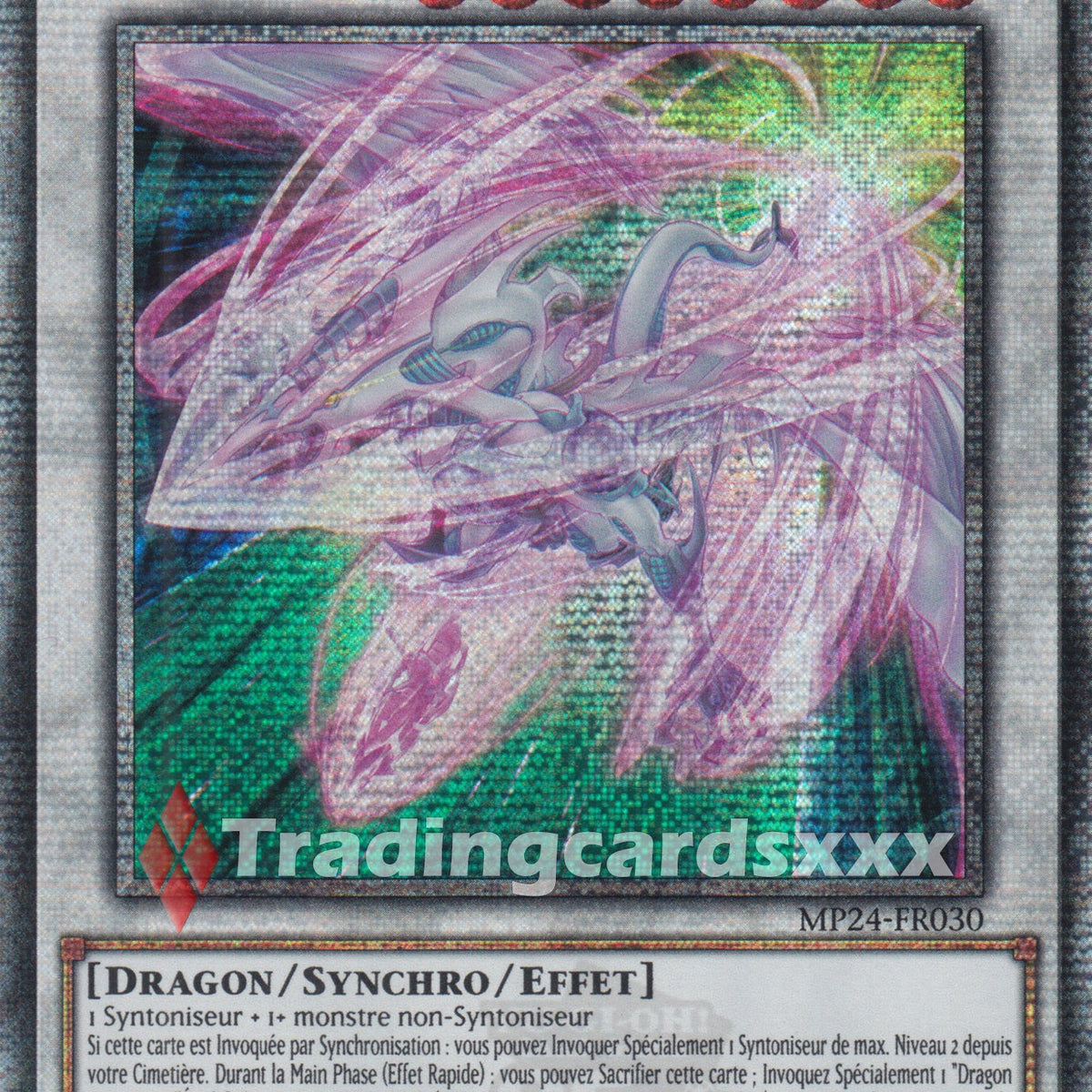 Yu-Gi-Oh! Dragon Poussière d'Étoile Accel Synchro : QCSE MP24-FR030 ...